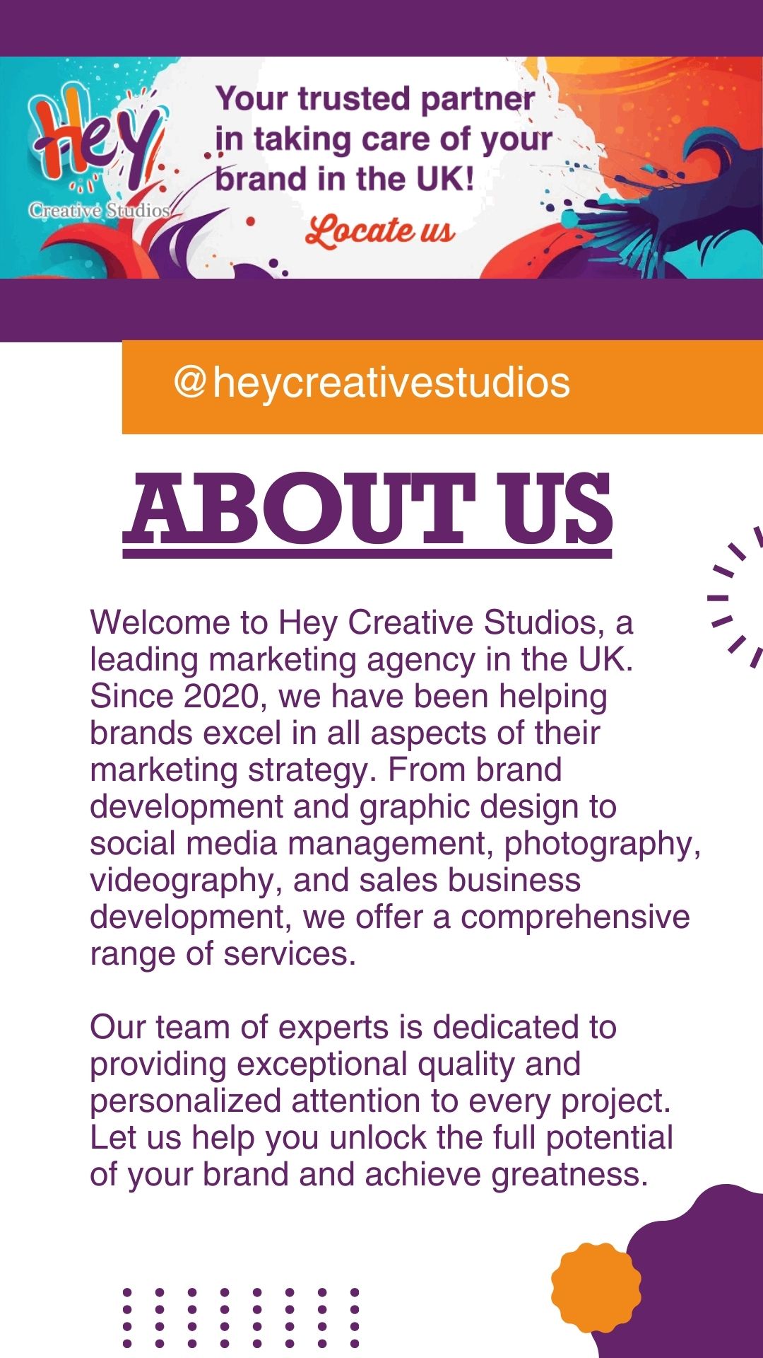 About Us – Hey Creative Studios