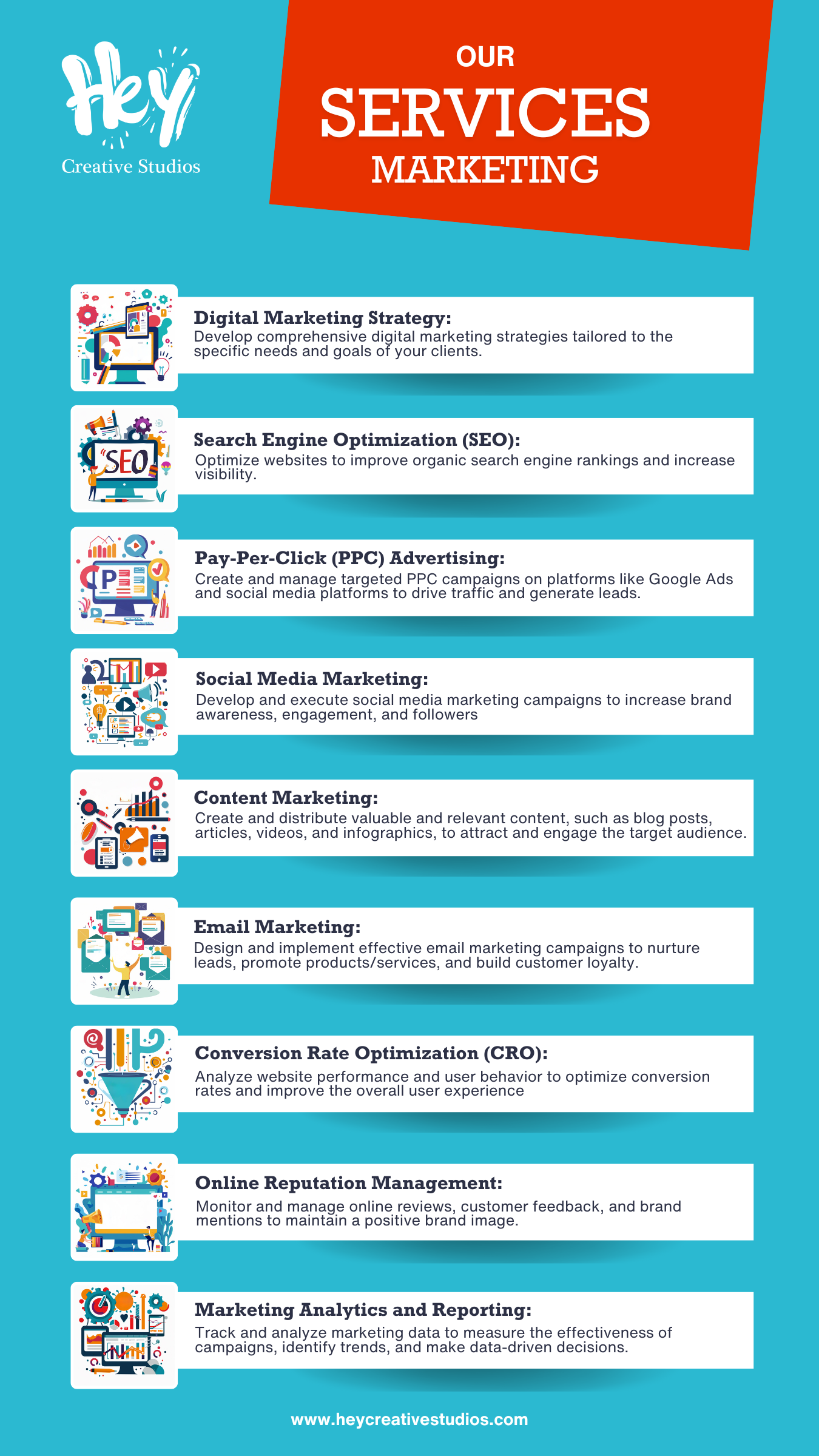 Digital Marketing – Hey Creative Studios